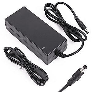 42V 2A DC Charger Power Supply Adapter Connector for 36V Electric Bike Lithium Battery Charger, for 36V li-on Battery Pack, , Diameter 5.5mm, 2.1mm Green