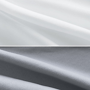 Bassinet Sheets for Boys and Girls (33" x 20"), 4 Pack, Compatible with Mika Micky, Baby Delight, Dream On Me, AMKE and Other Rectangle Bassinet Mattress, Ultra Soft & Skin Friendly, Washer & Dryer