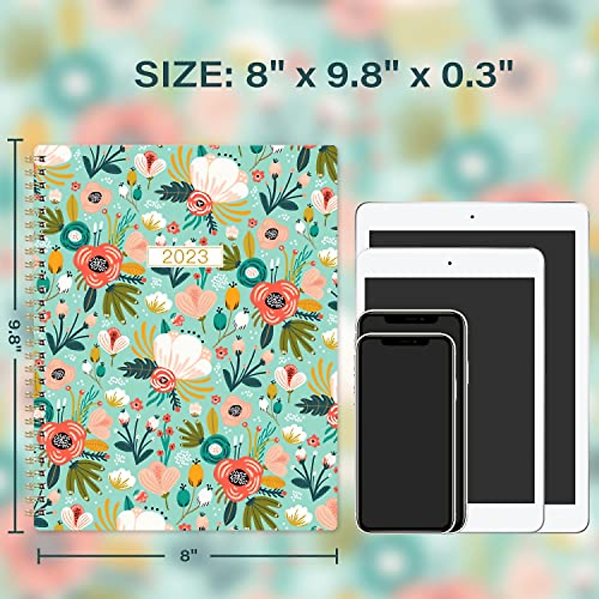 2023 Planner - 2023 Weekly Monthly Planner from January 2023 to December 2023, 2023 Planner Weekly and Monthly with Flexible Cover