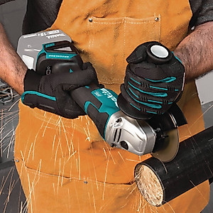 Makita XAG10Z 18V LXT® Lithium-Ion Brushless Cordless 4-1/2" Paddle Switch Cut-Off/Angle Grinder, with Electric Brake, Tool Only