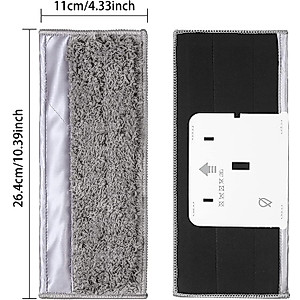 8 Pack Mop Pads Replacement Parts Compatible for IRobot Braava Jet M6 (6110) (6012) (6112) (6113) Ultimate Robot Mop Maintenance Accessories ((4wet+4dry))