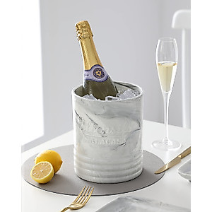 MALACASA Kitchen Utensil Holder, 7.2'' Large Cooking Utensils Holder for Kitchen Counter, Ceramic Utensil Crocks Utensil Organizer for Countertop, Farmhouse Kitchen Decor, Series REG