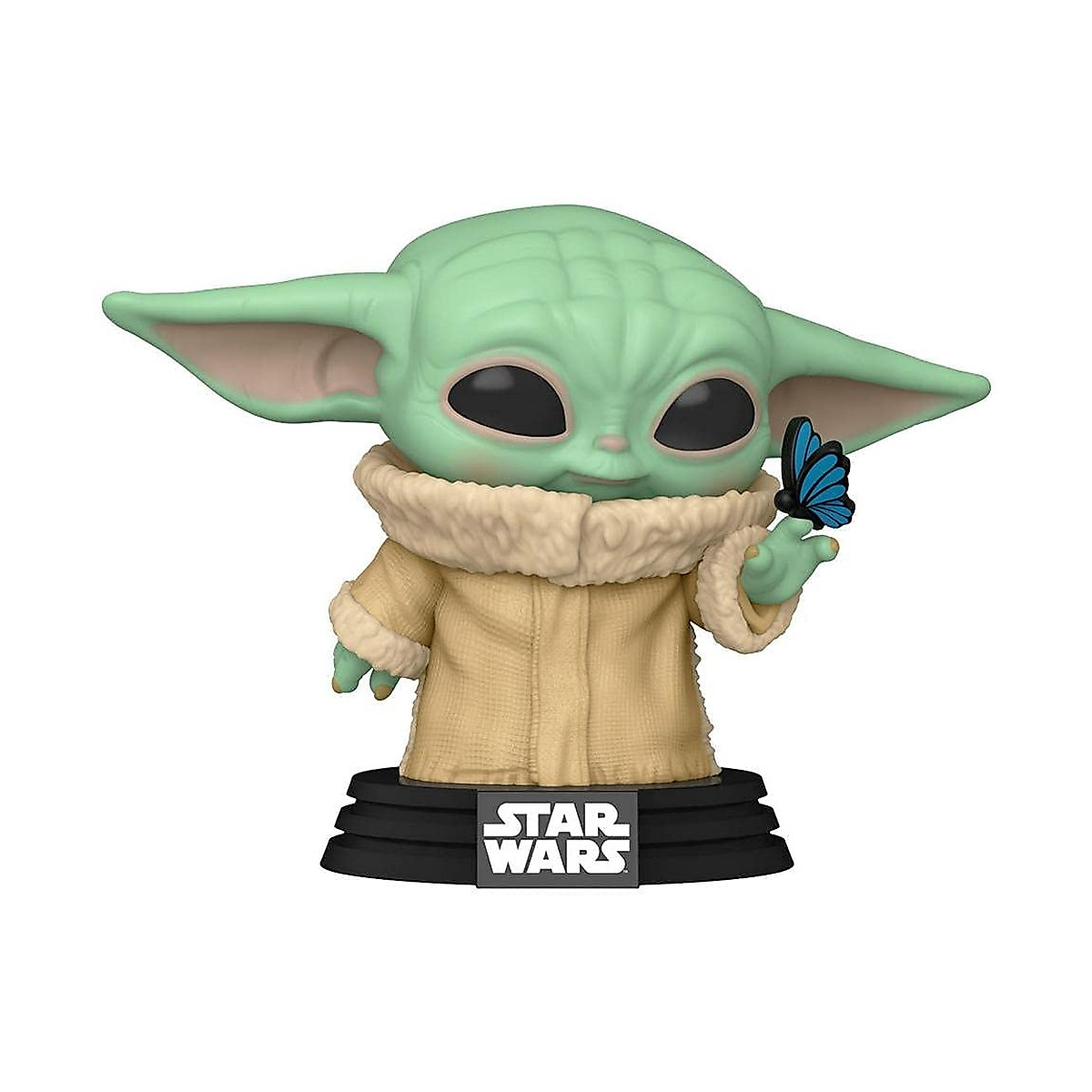 POP Funko Star Wars The Mandalorian The Child Grogu with Butterfly 468 Exclusive Bobblehead