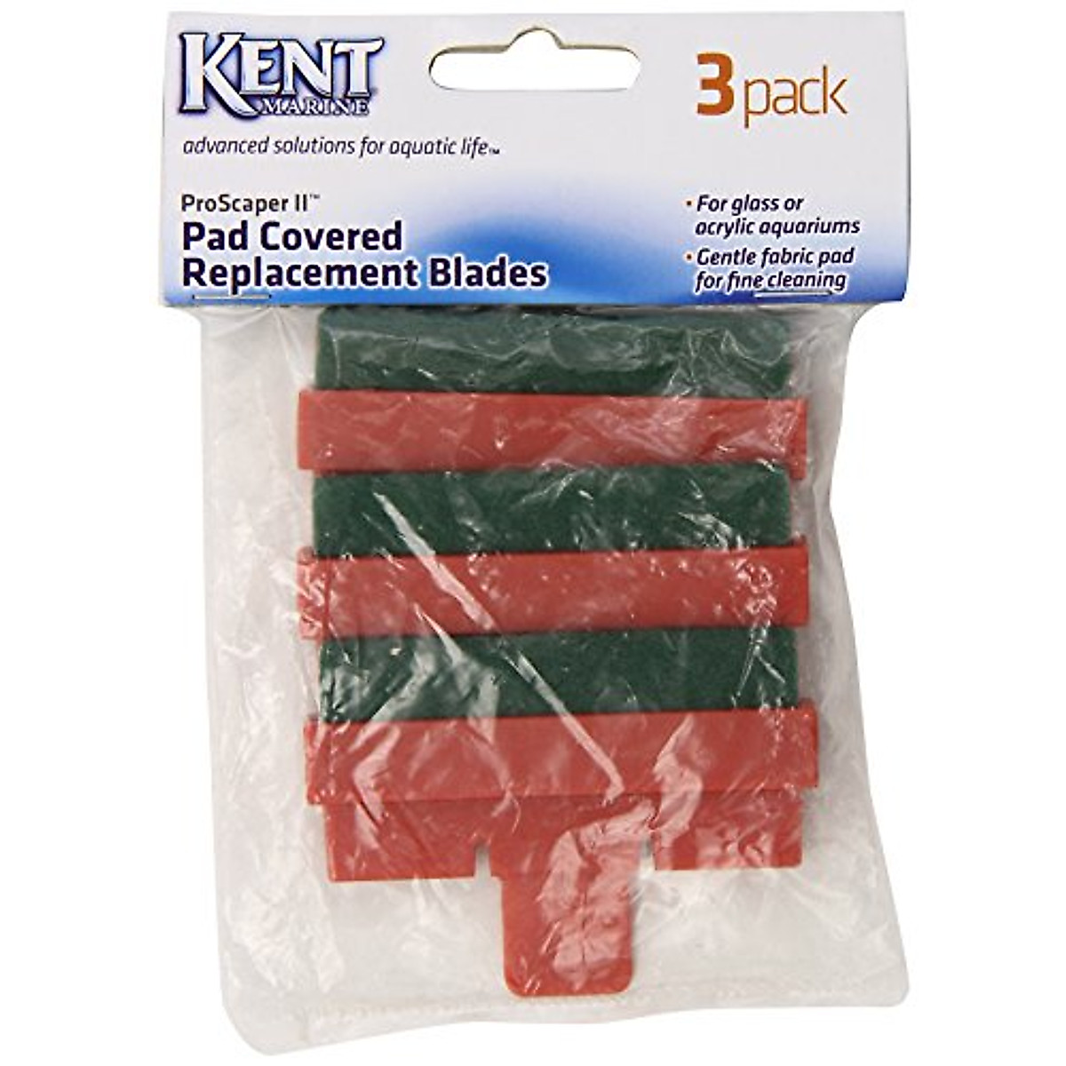 Kent Marine AKM00984 3-Pack Algae Blade Pad