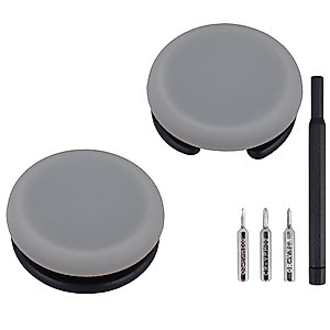 IKPEK 2Pcs Analog Stick Cap Replacement 3D Joystick Cover for 2DS 3DS 3DSXL 3DSLL New 3DS New 3DSXL New 3DSLL Controller