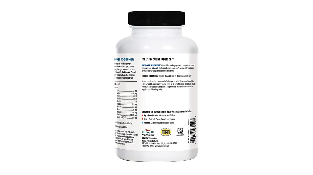Nutri-Vet Multi-Vite Chewables for Dog Health
