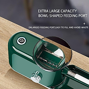 OQFAFCN The Za Machine,Automatic Roller Blaze Roller for Weed,Za Rolling Machine,Portable Herb Grinder for 8/6.5mm,Weed Grinder,Pre Roll Machine,Automatic Joint Roller Machine (black)…