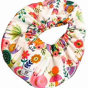 Critter Cuddler Small Animal Carrier and Bonding Pouch Anti-Anxiety Interactive Play Exercise Ring Therapeutic for Pet & Handler Small Dog Cat Hedgehog Puppy Travel Sling - Made in USA (Peace)