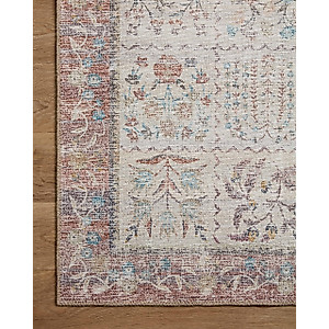 Loloi Rifle Paper Co. Maison Collection MAO-08 Cream 2'-6" x 12'-0", .19" Pile Height, Runner Rug