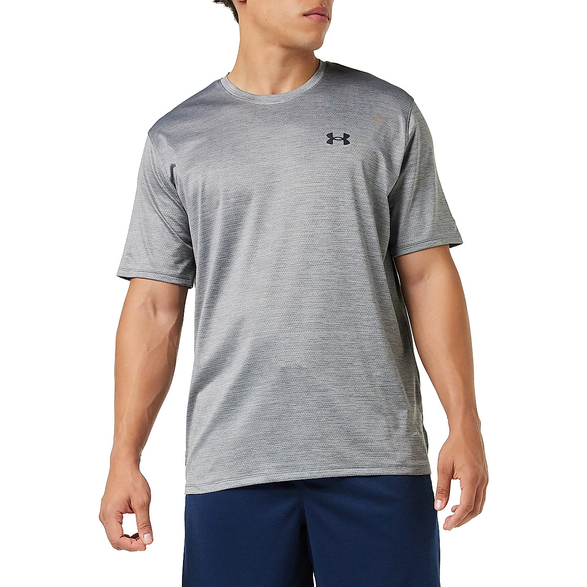 Under Armour mens Training Vent 2.0 Short-Sleeve T-Shirt , Pitch Gray (012)/Black , 3X-Large