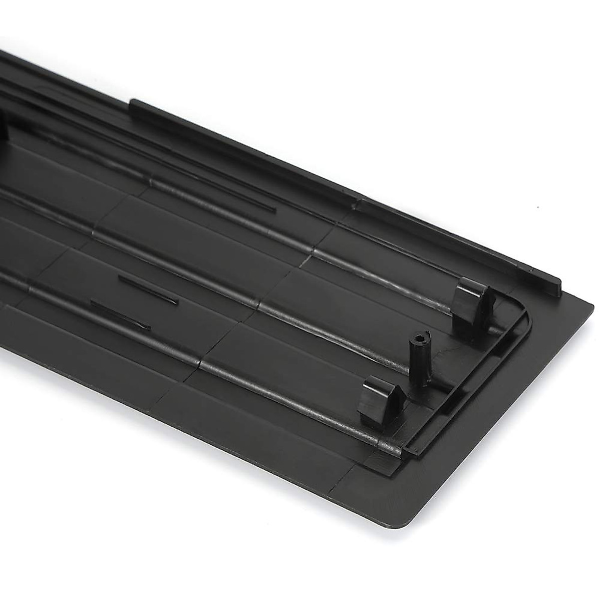 CHEDA Step Tailgate Molding Trim, Compatible with 2015-2019 Ford F-150, Flexible Flex Cap Mad w/Release Button (Will Not Fit Super Duty)