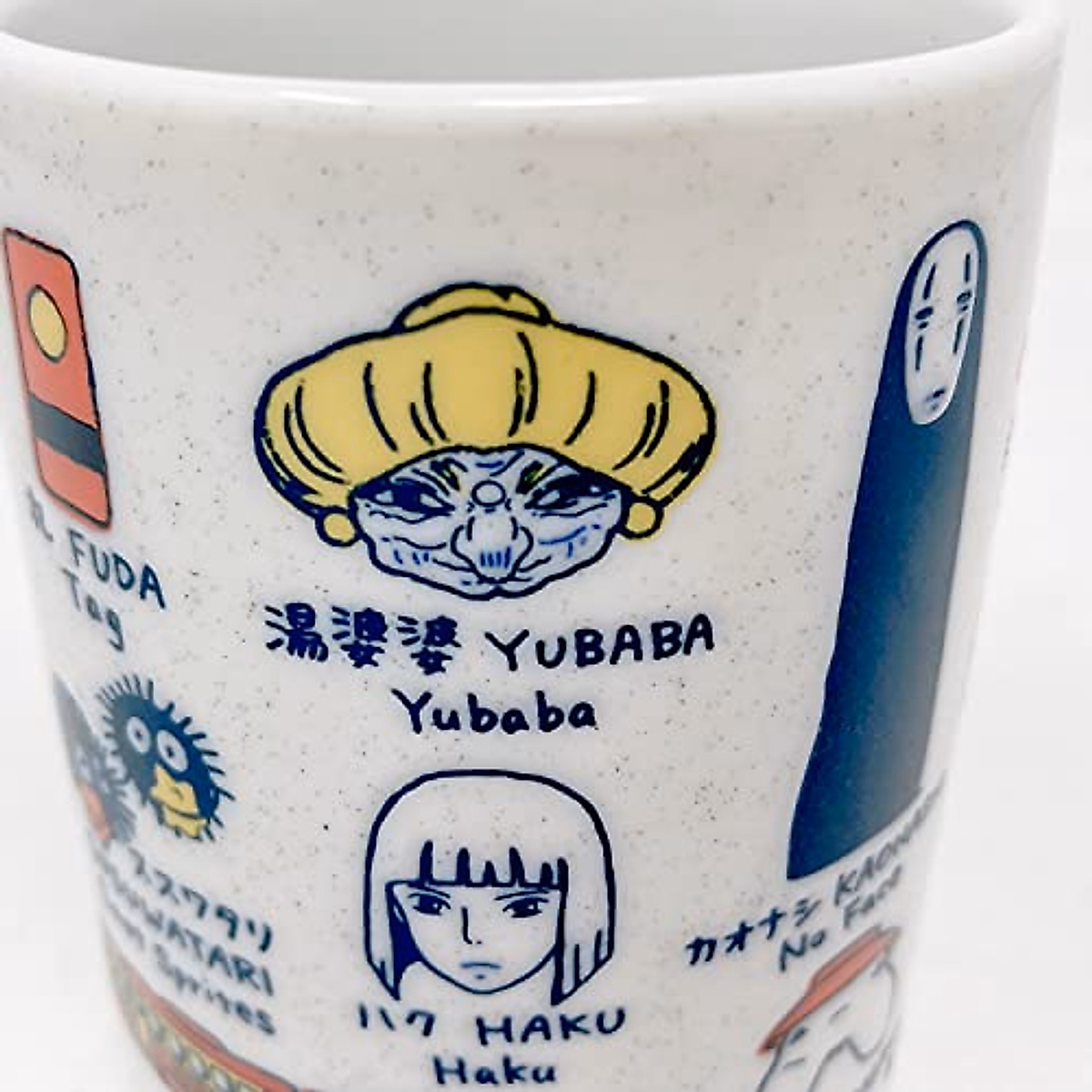 Studio Ghibli via Bluefin Benelic Spirited Away Japanese Teacup - Official Studio Ghibli Merchandise, White, 8 oz