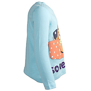 Bluey Bingo Toddler Girls 2 Pack T-Shirts Blue/Yellow 2T