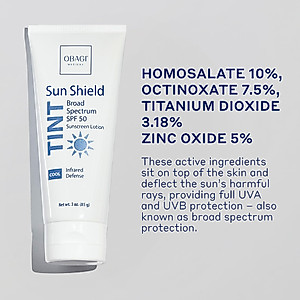 Obagi Sun Shield Tinted Sunscreen – Broad Spectrum SPF 50 Protection from the Sun – Cool Tint – 2 Pack, 2 * 3 oz