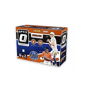 2021 Panini NFL Donruss Optic Football Mega Box - 1 Autograph or Memorabilia Card