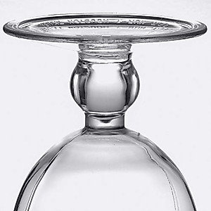 G.E.T. HUR-20-CL-EC Cheers - Break-Resistant Plastic Hurricane Glasses, 20 Ounce, 4 Pack, Clear