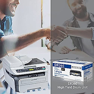 1-Pack DR-360 DR360 High Yield Drum Unit Compatible for Brother DR-360 HL-2170W HL-2140 MFC-7840W MFC-7340 DCP-7040 DCP-7030 MFC-7345N MFC-7440N Printer Drum