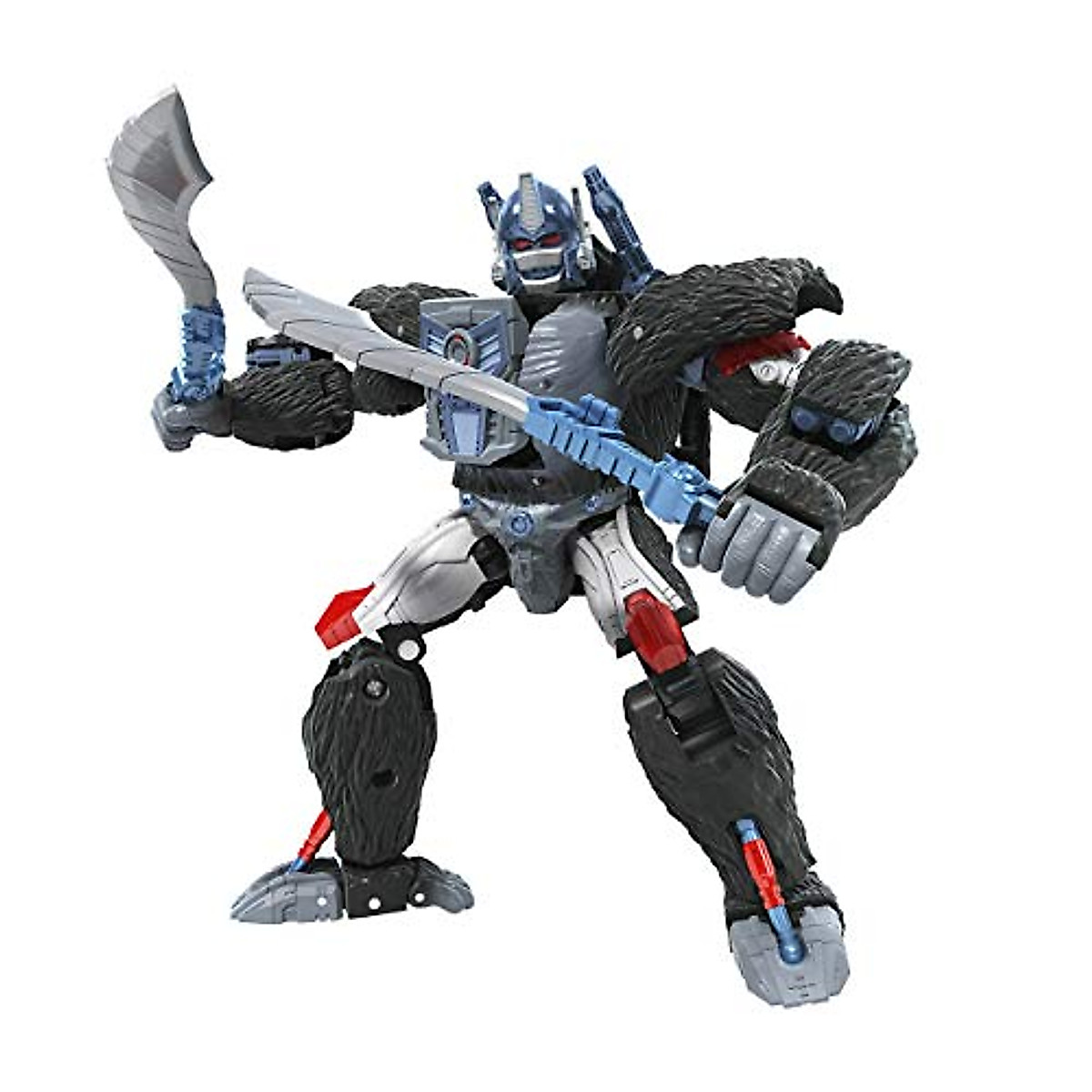 Transformers Toys Generations War for Cybertron: Kingdom Voyager WFC-K8 Optimus Primal Action Figure - Kids Ages 8 and Up, 7-inch
