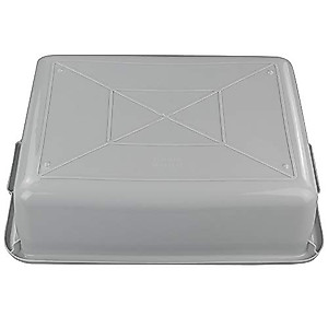 Anbers 13L/Grey Plastic Commercial Bus Box, Wash Tub Basin, 4 Packs