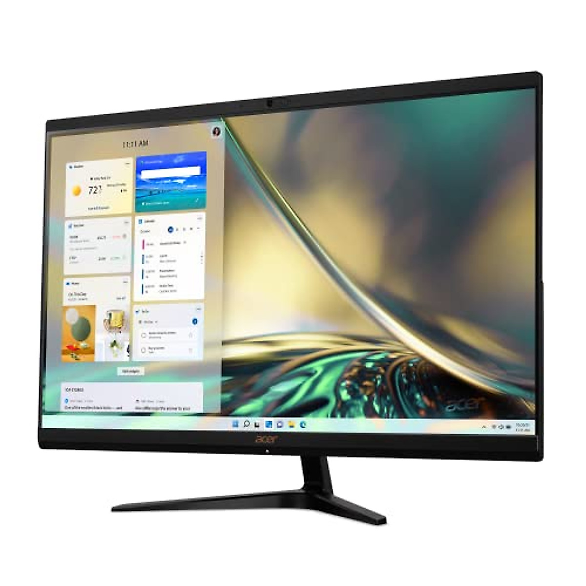 Acer Aspire C27-1700-UR11 AIO Desktop | 27" Full HD IPS Display | 12th Gen Intel Core i5-1235U | Intel Iris Xe Graphics | 8GB DDR4 | 512GB NVMe M.2 SSD | Intel Wireless Wi-Fi 6 | Windows 11 Home