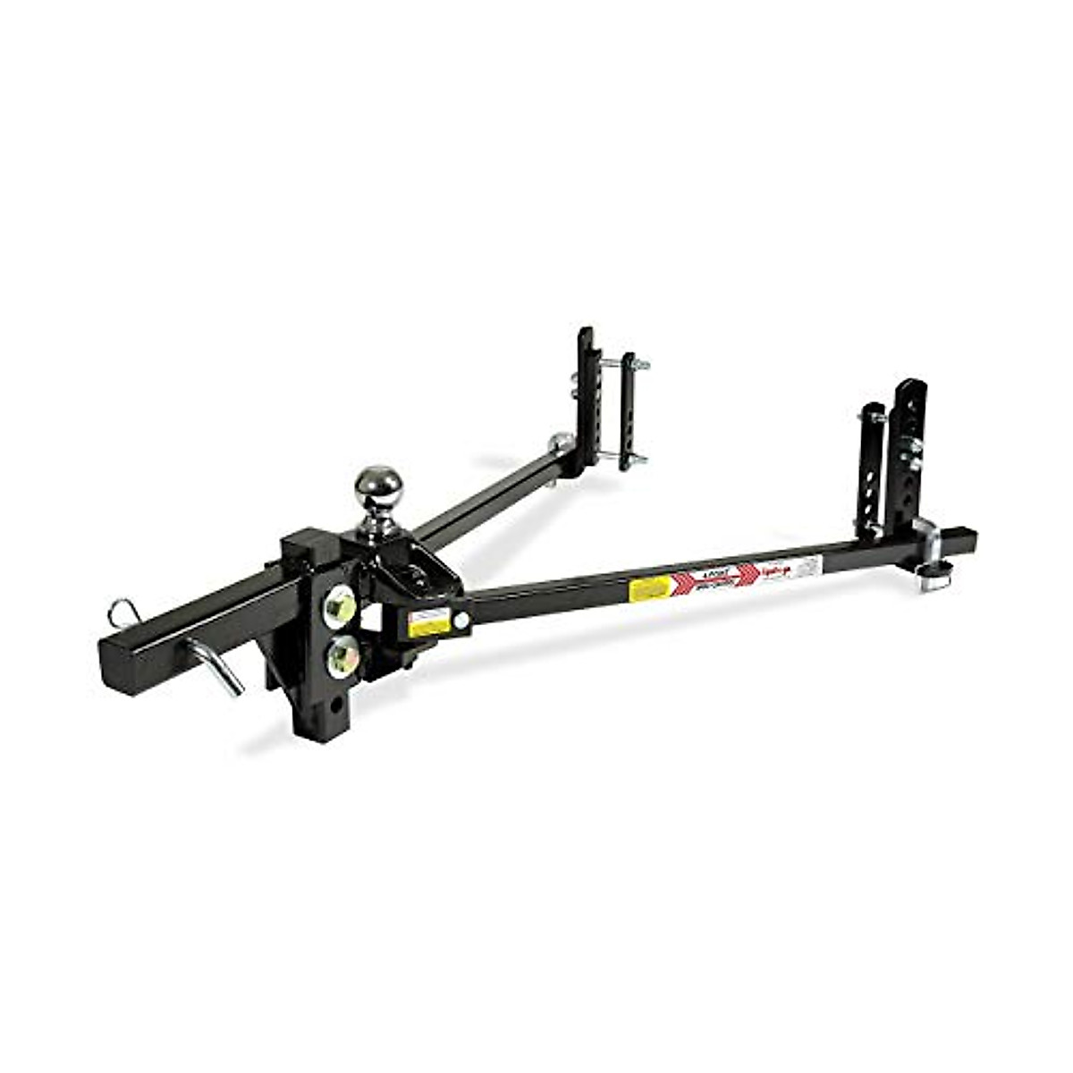 Equal-i-zer 4-point Sway Control Hitch, 90-00-1000, 10,000 Lbs Trailer Weight Rating, 1,000 Lbs Tongue Weight Rating, Weight Distribution Kit Includes Standard Hitch Shank, Ball NOT Included