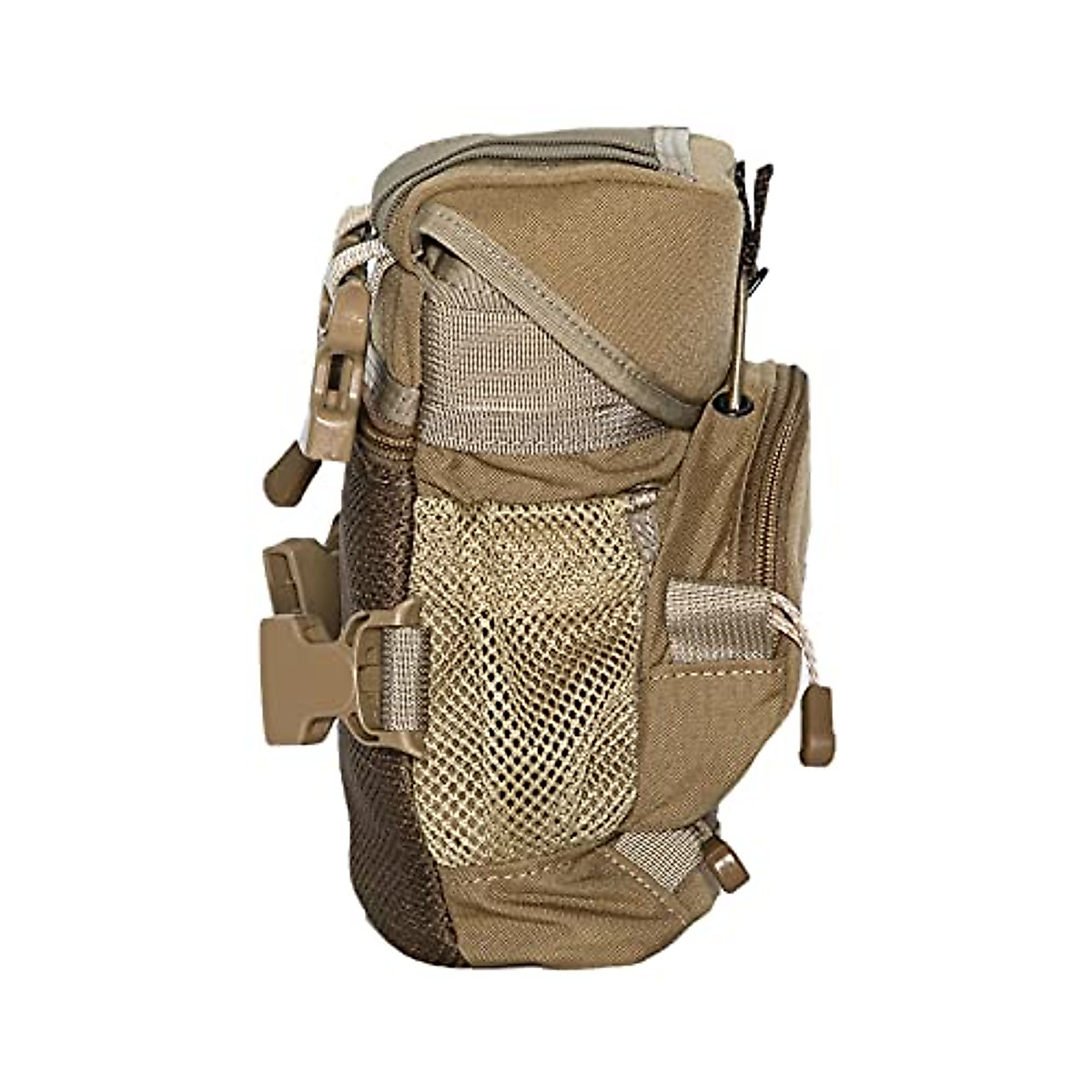 Alaska Guide Creations Hybrid with MAX Pocket | Compact Utility Bag with Mesh Side Pockets | Binocular Harness for Comfort and Quick Access (Kryptek Highlander)