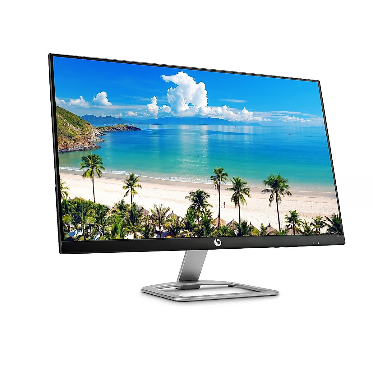 HP 24ec UltraSlim 24 Inch IPS Full HD LED Anti-Glare HDMI VGA Computer Monitor, Edge to Edge Screen, Upto 16.7 Million Colors, 178 Degree Viewing Angle, 60 Hz Refresh Rate (Renewed)