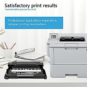 DR-890 DR890 Black Drum Unit Compatible Replacement for Brother DR890 HL-L6250DW L6400DW L6400DWT MFC-L6750DW L6900DW Series Printer (DR890 1PK) - Toner Not Include