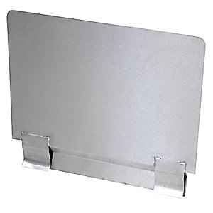 BK Resources BK-FSS After Market Stainless Steel 20-1/2" W x 18" H Universal Side Splash for Commercial Fryers, 0.5" Height, 18" Width, 20.5" Length