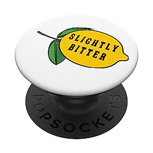 Funny Saying Slightly Bitter Lemon Fruit
