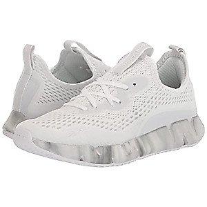 Reebok Women's Zig Sky Cross Trainer, White/Cold Grey/Pure Grey, 8