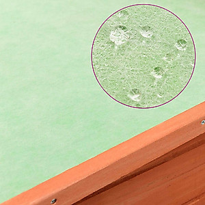 Outdoor Large Rabbit Hutch House Pet Cage,Hamster cage Chameleon cage Chinchilla cage Reptile Terrarium Nesting Boxes Suitable for Patio, Outdoor, Backyard and Farm Double House