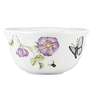 Lenox Butterfly Meadow Bloom 4Pc Dessert Bowl Set Pink