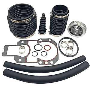 GHmarine 803097T1 Bellows Kit for MerCruiser Alpha 1 Gen 1 with Gimbal Bearing Transom Repair Kit 30-803097T1