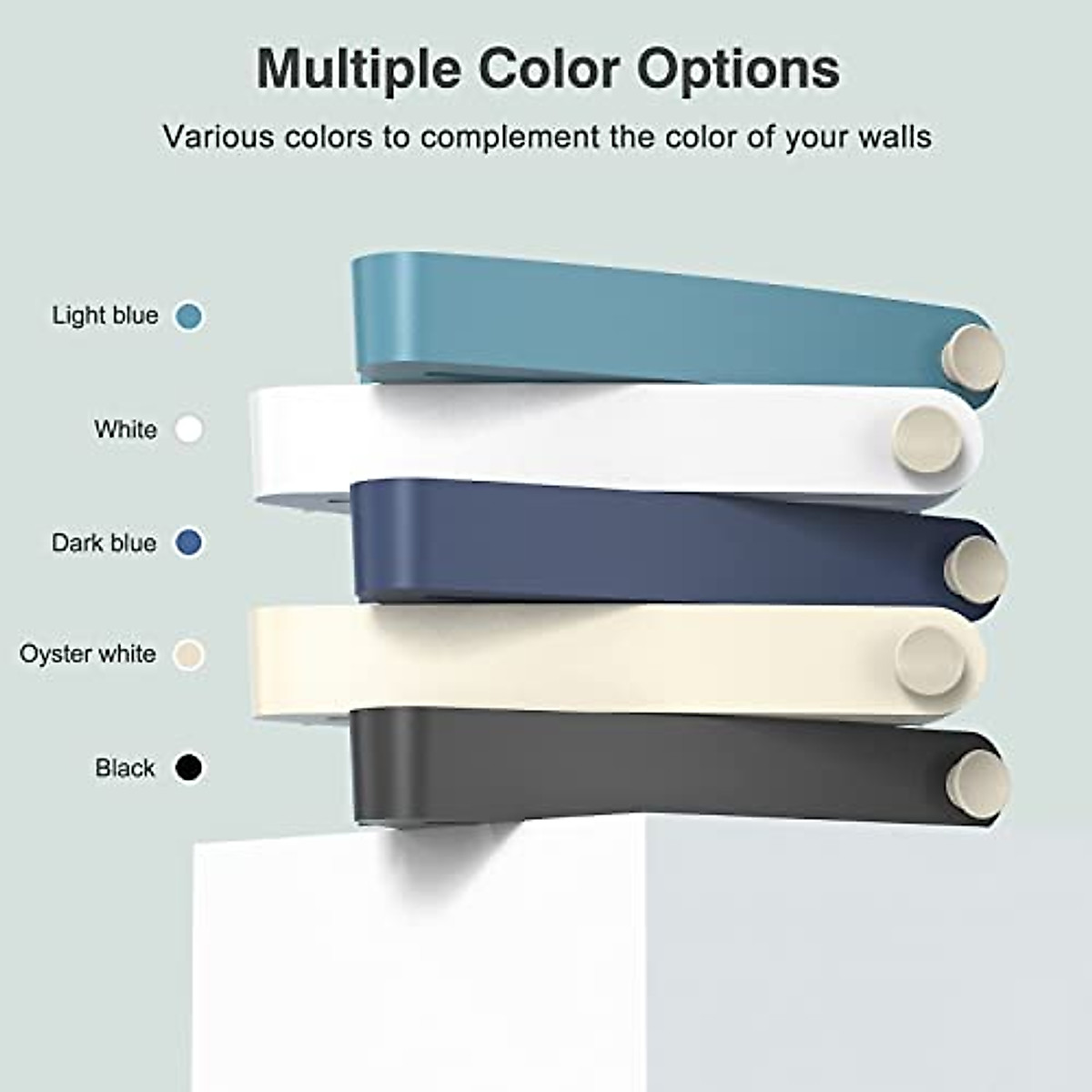 Sotfamily Corner Shower Caddy, 4 Pack Adhesive Corner Shower Shelves for inside Shower, Plastic Shower Organizer for Bathroom Storage, White