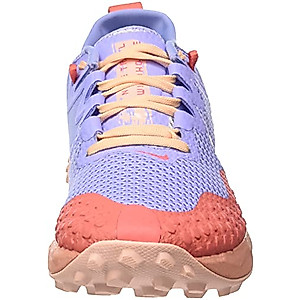 NIKE Women's Stroke Sneaker, Purple Pulse Venice Magic Ember, 9