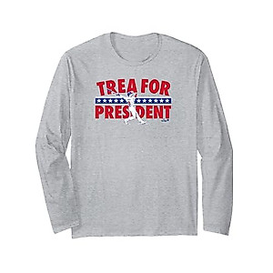 Trea Turner - Trea For President - United States Baseball Long Sleeve T-Shirt
