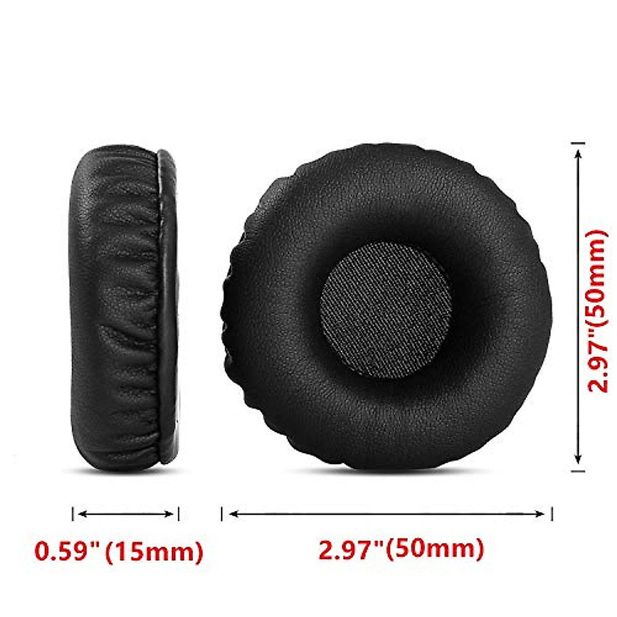 Ear Pads Cups Cushions Replacement Compatible with Jabra PRO 920 Mono GN2100 GN9120 Wireless Headset Earpads Foam Pillow