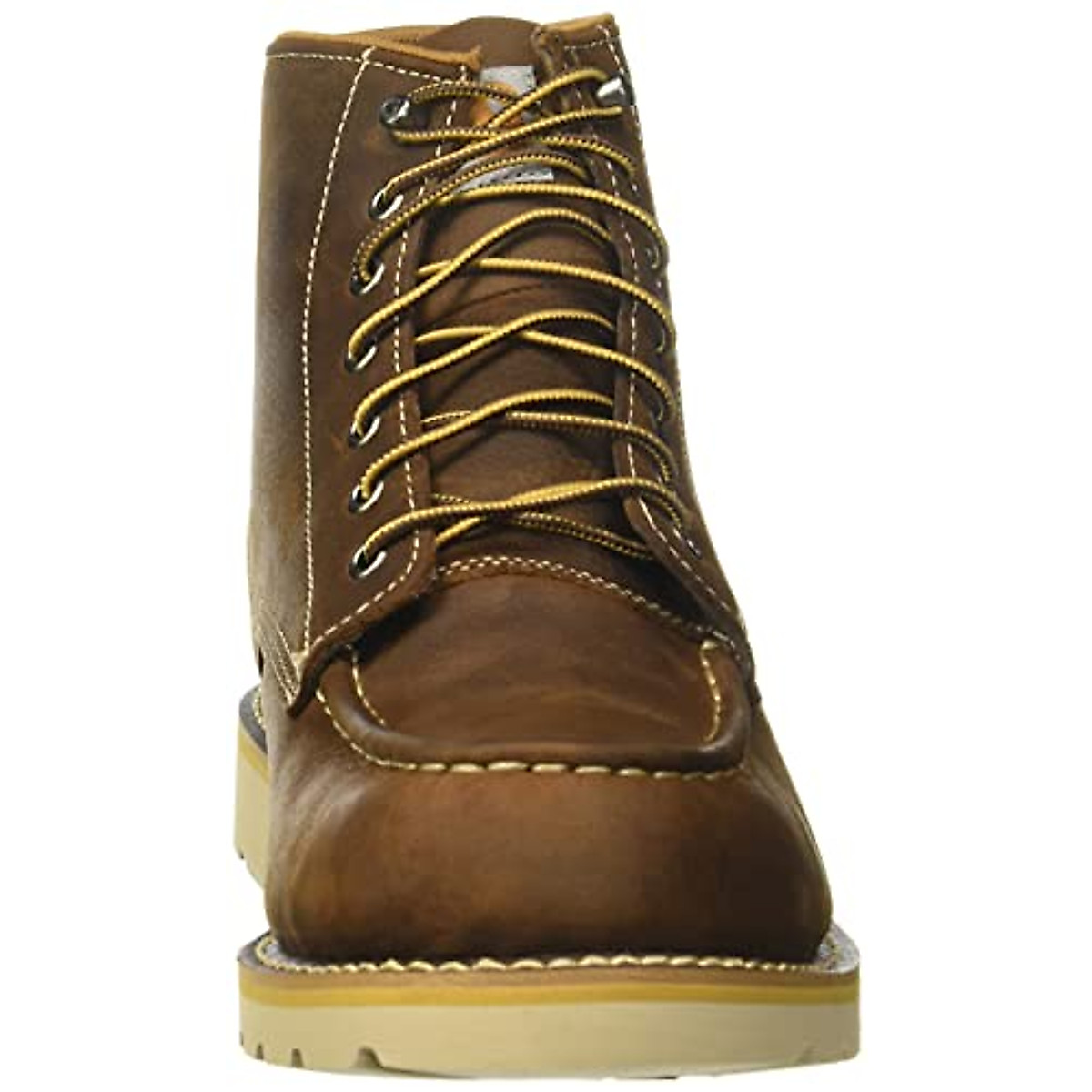 Carhartt Men's 6" Waterproof Moc Toe Casual Wedge Work Boot, Brown, 9 M US