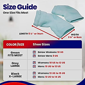 Moisturizing Socks for Cracked Heel Repair - Dry Heels Treatment for Rough Feet, Toeless Aloe Lotion Moisturizer Silicone Gel Lined Moisture Spa Heel Socks Pedicure Foot Care for Women Men Fits Most