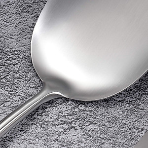 Wok Spatula, AOOSY 18/10 Stainless Steel Professional Wok Spatula Turner with Heat Resistant Wooden Handle, Kitchen Utensil Cooking Shovel Scoop Ladle for Daily Cooking Use, 15.31 Inches