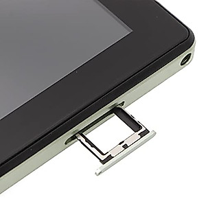 CHICIRIS Gaming Tablet, 128GB Memory Expansion 10GB RAM Dual SIM 10.1 Inch for Entertainment (Light Green)