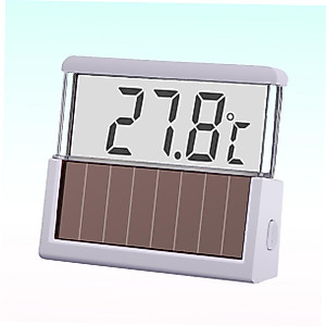 BESPORTBLE Led Digital Thermometer Trustworthy Thermometer Abs Thermometer Water Aquarium Small Thermometer Multi-Functional Thermometer Dog Birthday Hat White Fish Tank Toy