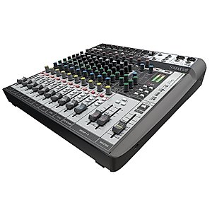 Soundcraft Signature 12MTK Analog 12-Channel Multi-track Mixer with Onboard Lexicon Effects
