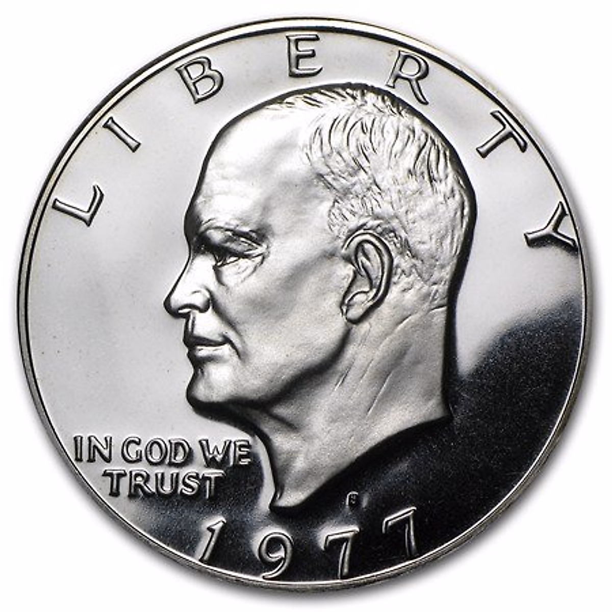 1977 S Eisenhower IKE Dollar Clad Condition Proof