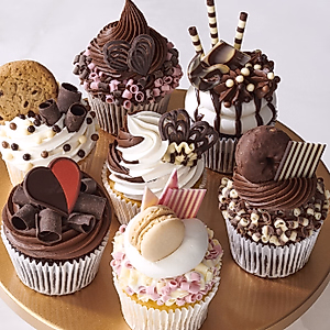 Cakesuppyshop Celebrations 100 White Large Jumbo Texas Muffin/Cupcake Cups White flutted Cupcake Liners Baking Cups