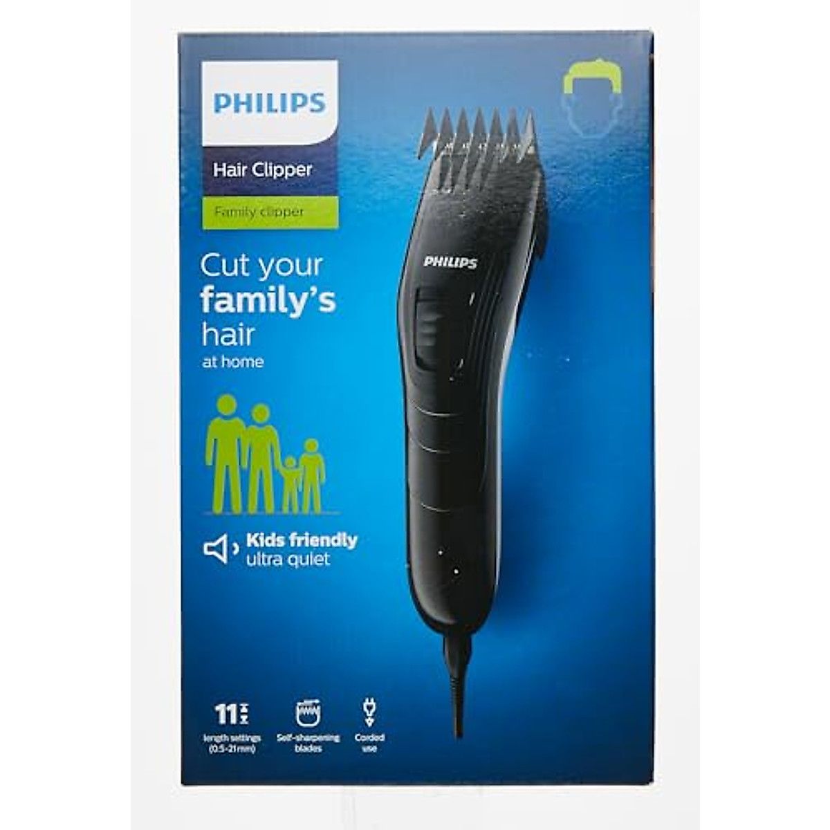 Philips Qc5115/15 Cortapelos Con Peine-guía Ajustable Negro