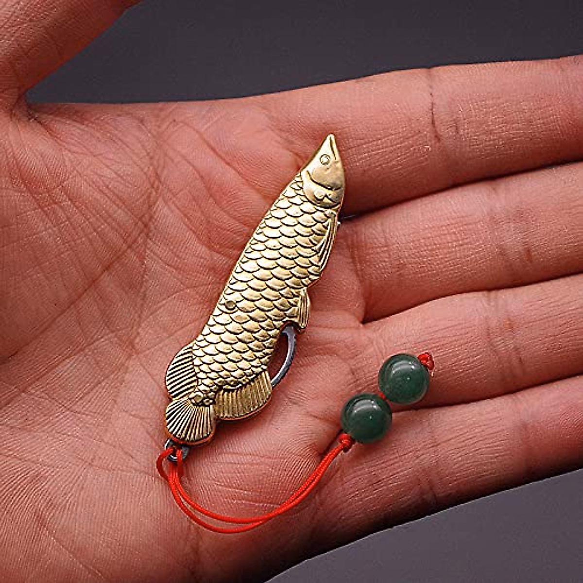 Epichao Fish Shape Golden Stainless Steel Mini Knife Pocket Folding Knife Tiny Thumb Multitool Small Keychain Knife