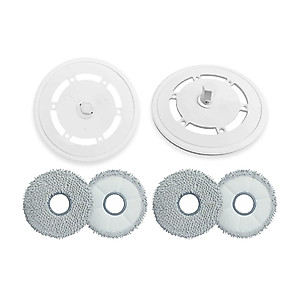 Compatible with Ecovacs Deebot T20 OMNI/T20 Pro Mop Brackets Kit Mopping Plate Mop Cloth Mount Carpet Auto Lift Replace Robot Cleaer Spare(Color:4PCS)