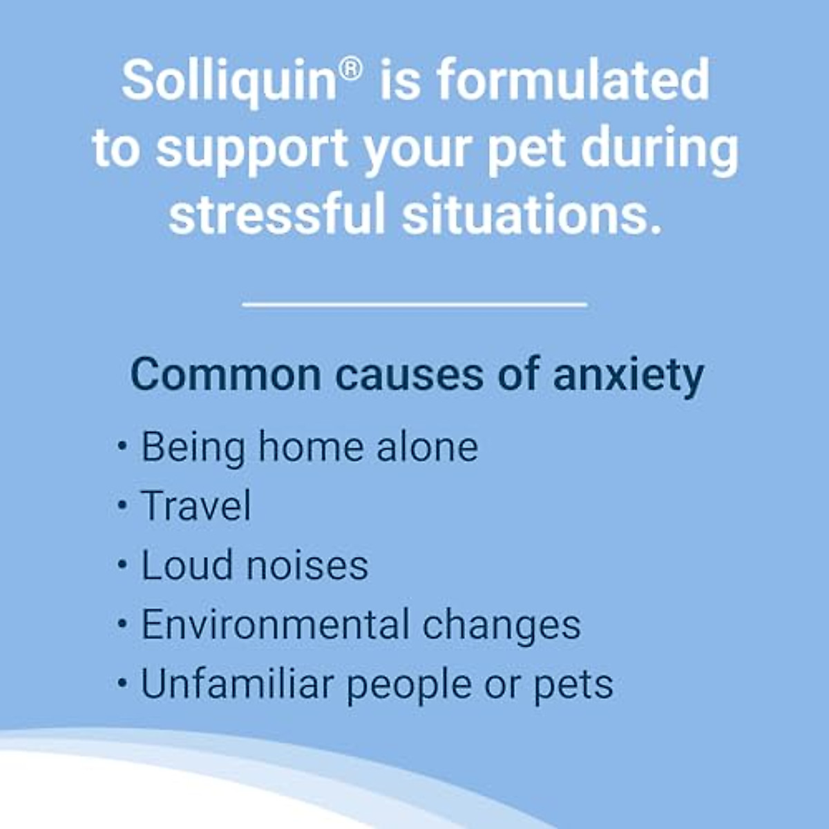 Nutramax Solliquin Calming Behavioral Health Supplement for Small to Medium Dogs and Cats - With L-Theanine, Magnolia / Phellodendron, and Whey Protein Concentrate, 75 Soft Chews